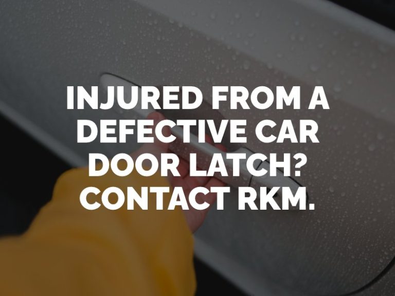 Defective Car Door Latch Attorney in Los Angeles