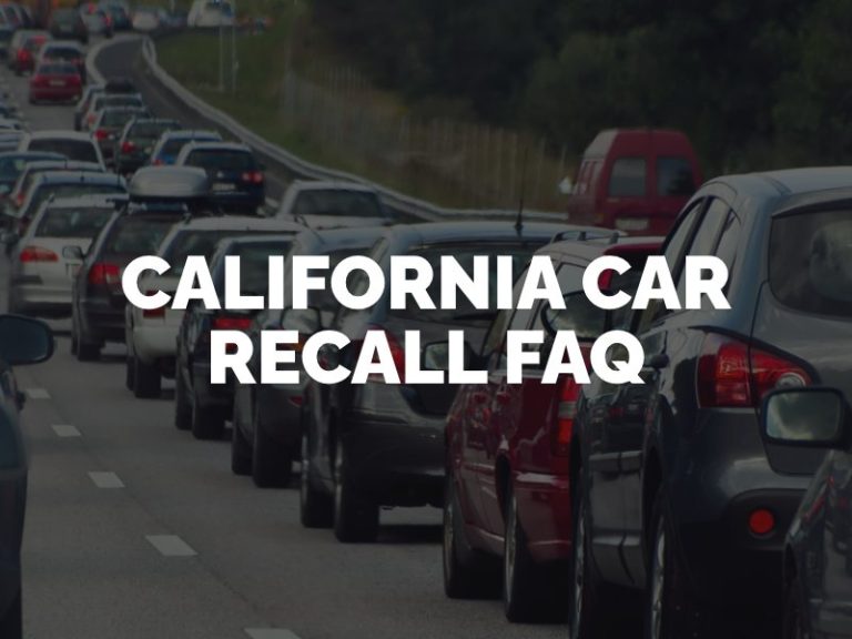 California Car Recall FAQ | RKM Law