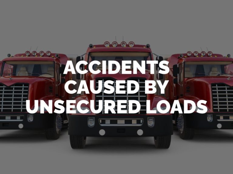 Accidents Caused by Unsecured Truck Loads - Rose, Klein & Marias LLP.